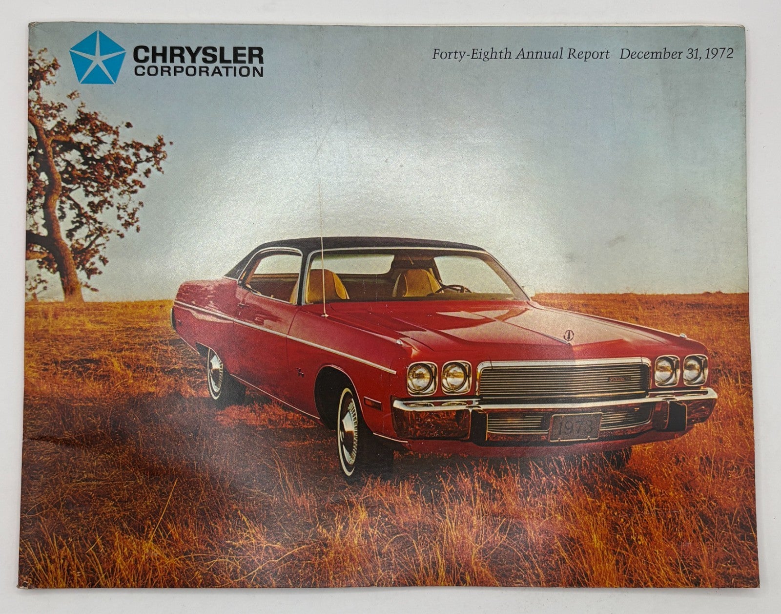 Original 1972 Chrysler Corporation Forty-Eighth Annual Report – Roberts ...