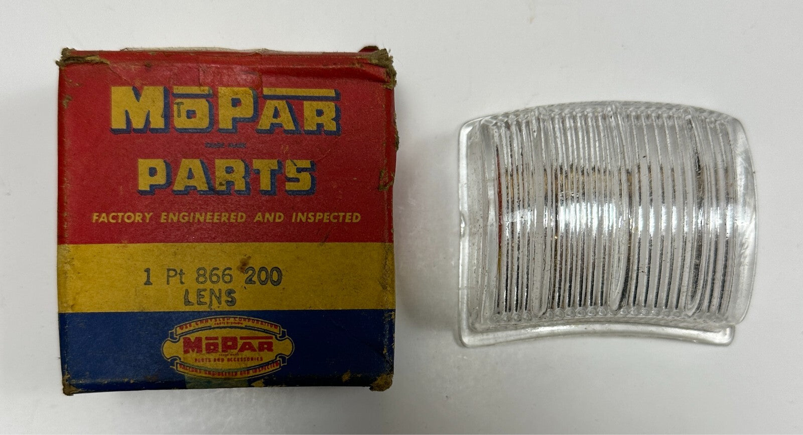 New Old Stock Park Lens for 1941 Dodge All Models Mopar #866200 ...
